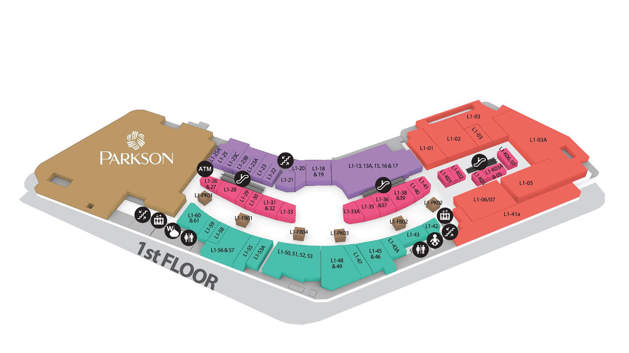 Floor Plan – East Coast Mall